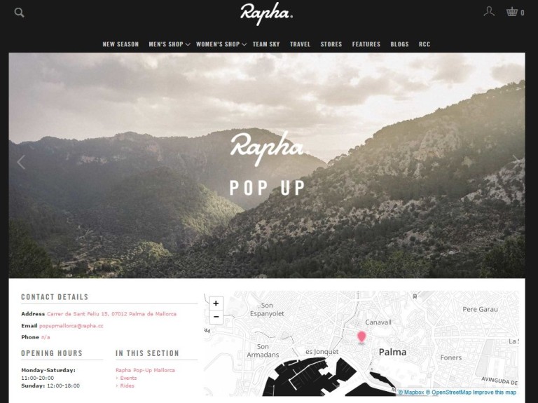 Rapha POP-UP Mallorca